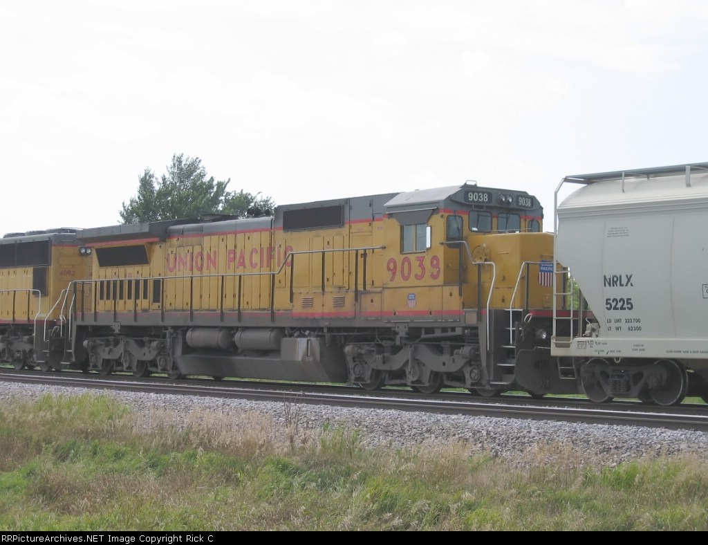 UP 9038 -- Front Quarter